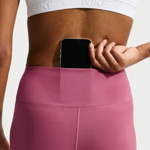 Nike One High-waisted Flared Leggings - Red