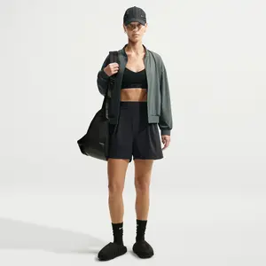 Nike 24.7 Perfectstretch Dri-fit Uv Protection Oversized Bomber Jacket - Green