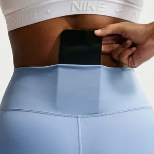 Nike One High-waisted Flared Leggings - Blue