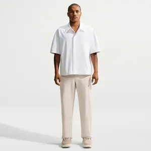 Nike 24.7 Perfectstretch Dri-fit Loose-fit Chino Trousers - Brown