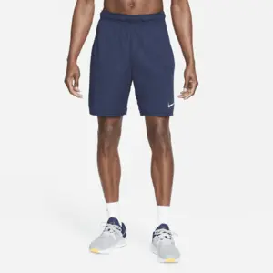 Nike Dri-fit 8" Knit Training Shorts - Blue