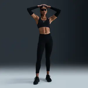 Nike Fast Mid-rise 7/8 Leggings - Black