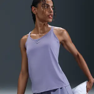 Nike One Classic Dri-fit Strappy Tank Top - Purple