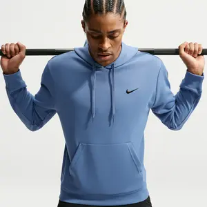 Nike Flex Dri-fit Uv Protection Pullover Hoodie - Blue