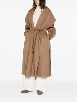 Max Mara Cashmere Hooded Coat