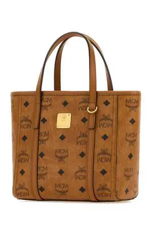 Mcm Printed Canvas Toni Handbag