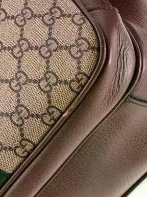 Gucci Ophidia Gg Coated Canvas Medium Backpack