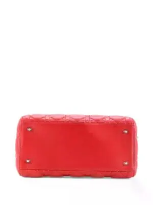 Dior Lady Bag Cannage Quilt Lambskin Medium Satchel