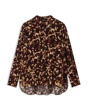 Whistles High Low Long Sleeve Shirt