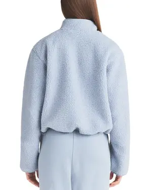 SKIMS Boxy Zip Up Jacket - Fog