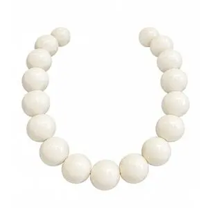EYECONIC BY SAMAR AJRAM Beaded Necklace - White