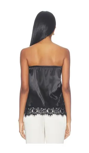 MORE TO COME Sian Strapless Lace Top