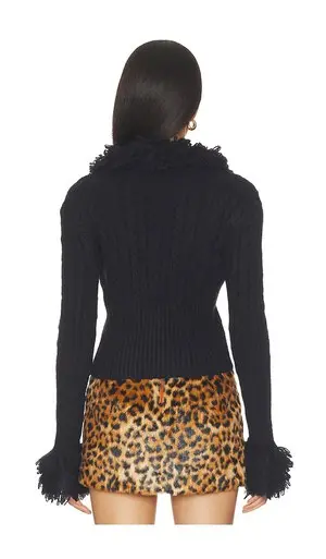 Superdown Audryna Shaggy Cardigan