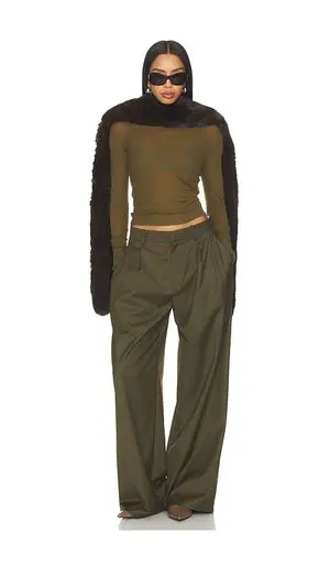 WAO Boat Neck Long Sleeve Tee
