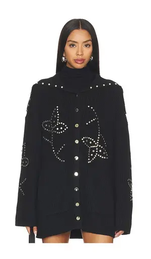 UNDERSTATED LEATHER Possibilities Cardigan - Black