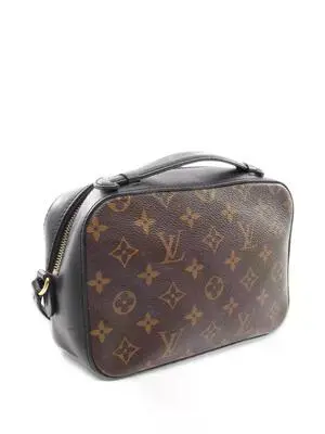 LOUIS VUITTON 2018 Saintonge Monogram Canvas Shoulder Bag