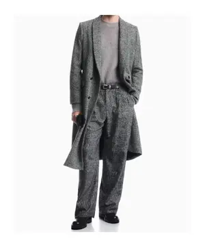 Emporio Armani Patterned Pleated Trousers