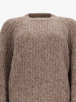Brunello Cucinelli Chunky Shimmer Knitted Sweater