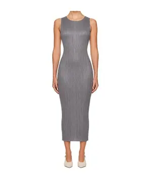 Issey Miyake Pleated Maxi Skirt