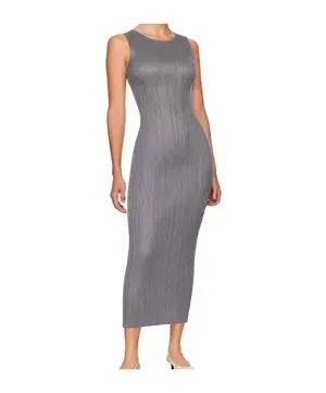 Issey Miyake Pleated Maxi Skirt