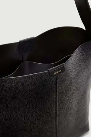 Soeur Small Bag Seau In Cuir Grain