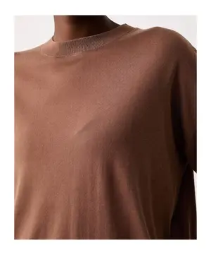 Marella Ribbed-knit Crew-neck Sweater