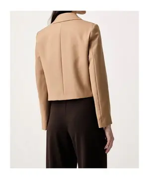 Marella Single-button Blazer With A Lapel Collar