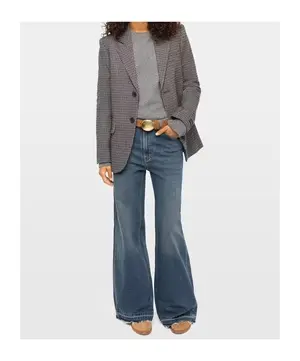Zadig&Voltaire Single-breasted Plaid Blazer