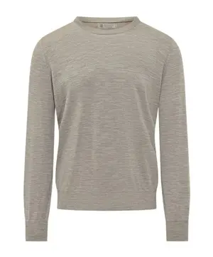 Brunello Cucinelli Crew-neck Knitted Sweater