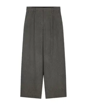 Emporio Armani Tailored Trousers In Wool Blend With Herringbone Pattern - Gray