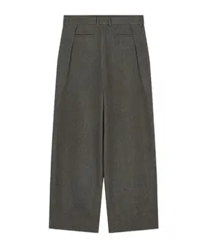 Emporio Armani Tailored Trousers In Wool Blend With Herringbone Pattern