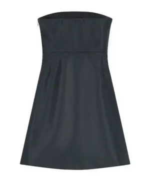 Emporio Armani Draped Strapless Dress