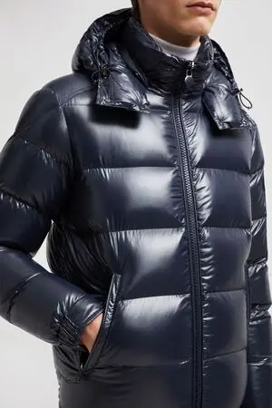 Moncler Logo Hooded Down Jacket