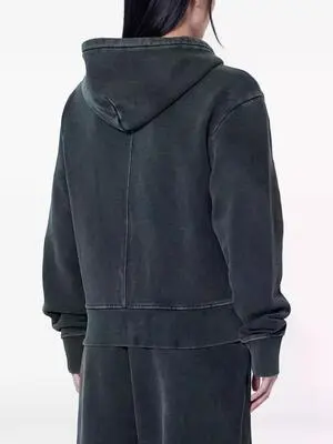 ENTIRE STUDIOS Zip-up Ribbed-trim Hoodie