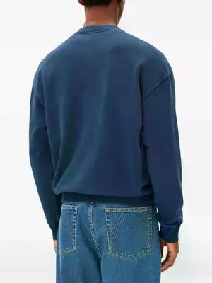 ARMEDANGELS Garment-dyed Logo-embroidered Sweater