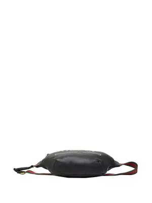 Gucci 2016-2026 Grained Calfskin Web Logo Belt Bag