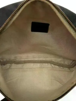 Gucci 2016-2026 Grained Calfskin Web Logo Belt Bag