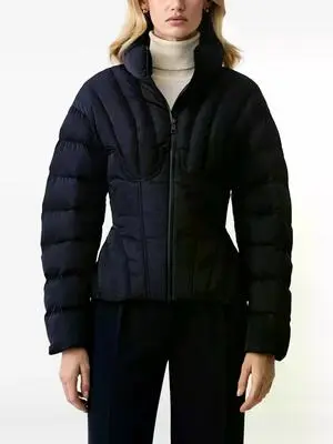 Elisabetta Franchi Quilted Corset-style Down Jacket