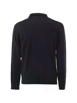 Alpha Studio Merino Wool Zip-up Cardigan
