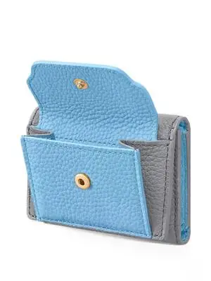 MAISON DE SABRE The Compact Leather Wallet - Grey