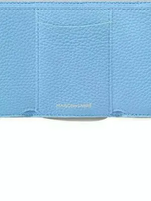 MAISON DE SABRE The Compact Leather Wallet - Grey