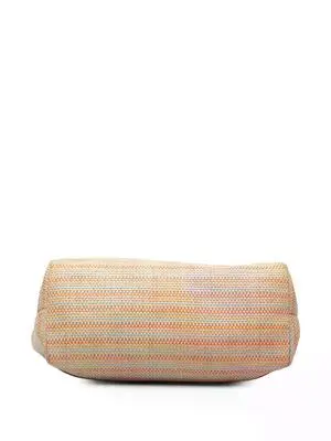 Fendi 20th Century Medium Raffia Roll Tote Bag