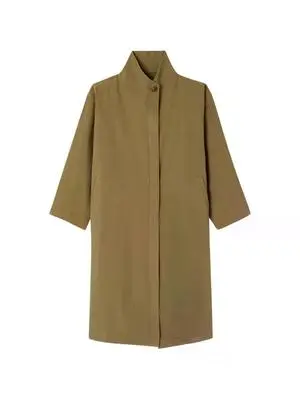 American Vintage Namaz High-neck Button-up Jacket - Neutrals