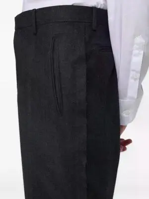 PAURA Troy Frayed-edge Tailored Trousers