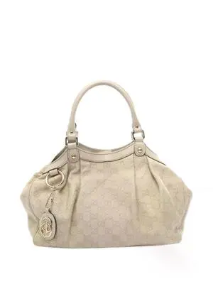 Gucci 2000s Sukey Guccissima Tote Bag - Neutrals