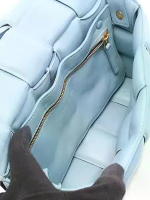 Bottega Veneta 2000s Intrecciato Cassette Shoulder Bag