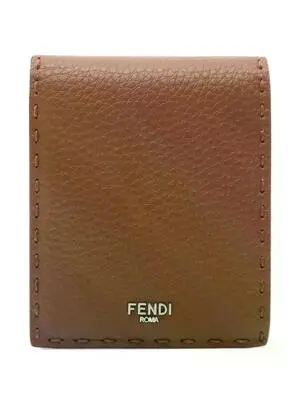 Fendi 2020s Selleria Bi-fold Wallet - Brown