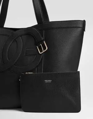 Dolce & Gabbana Dg Belt Calfskin Shopping Bag