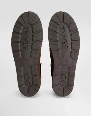 Dolce & Gabbana Split Calfskin Derby Shoes