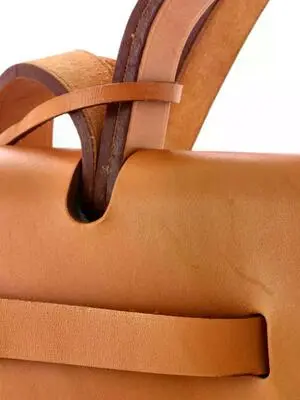 Hermès Herbag Zip Leather And Toile 31 Shoulder Bag